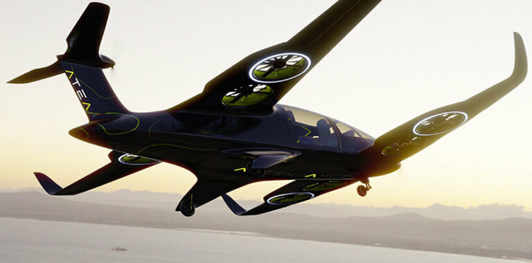 ascendance flight technologies’ hybrid electric VTOL aircraft airborne ...