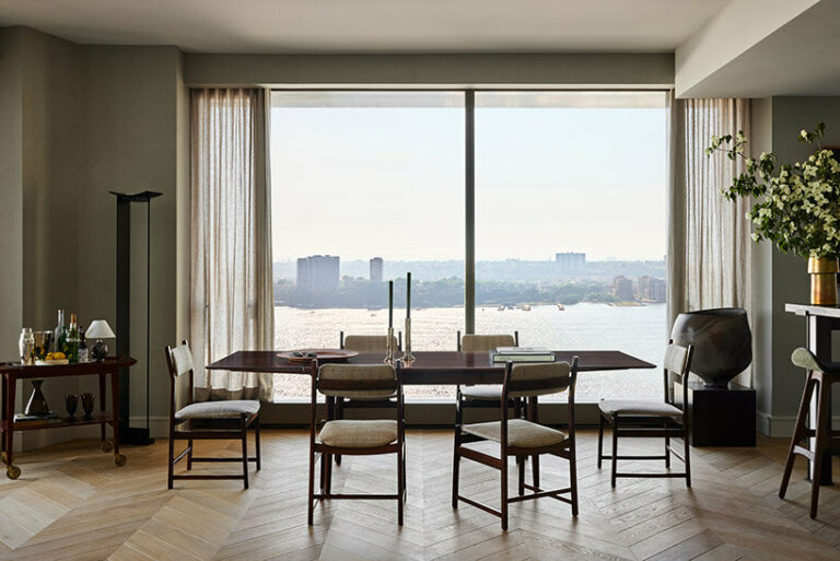 BIG's 'one high line' stands completed as a pair of twisting towers in ...