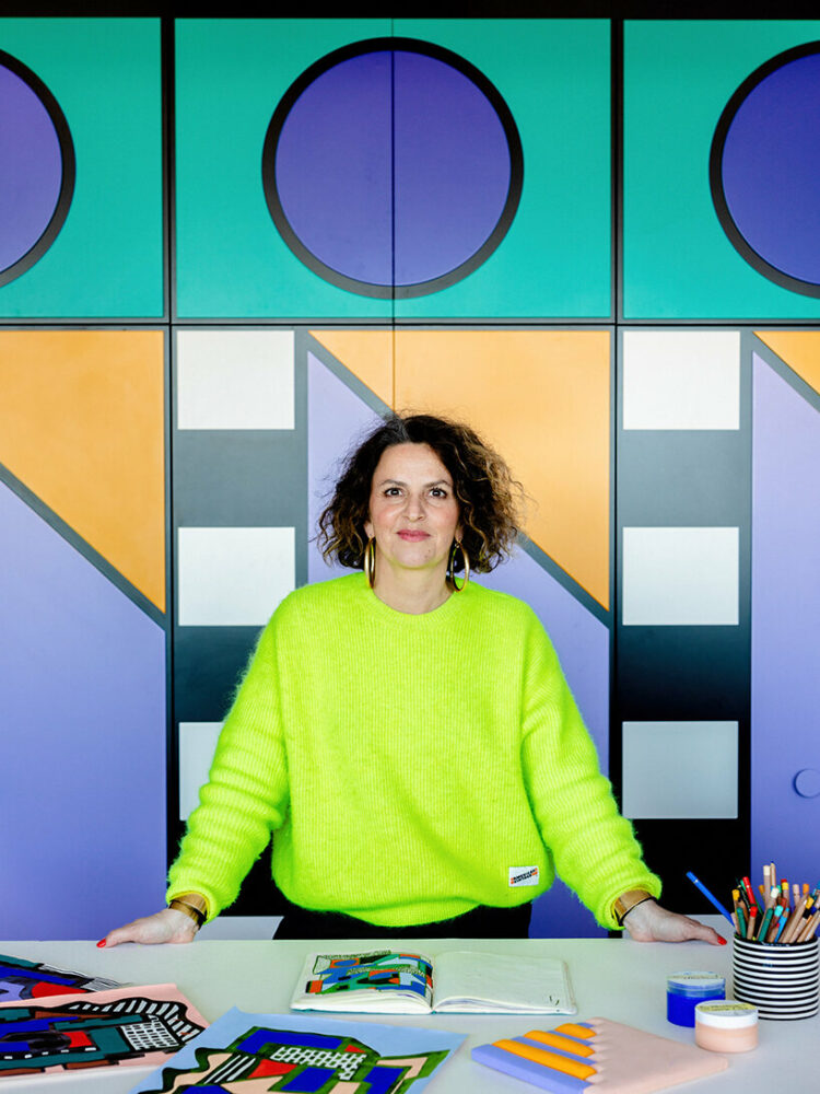 camille walala's revamped london studio by our department