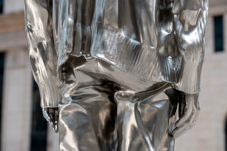 charles ray's new public sculpture in manhattan imagines adam and eve ...