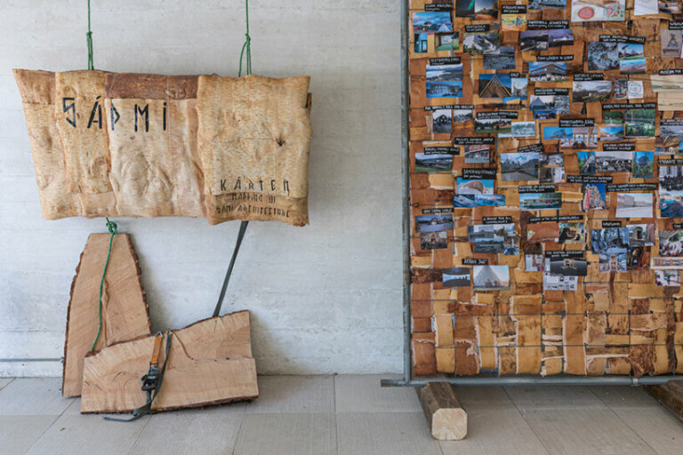 joar nango's sámi architecture library unfolds inside nordic pavilion ...
