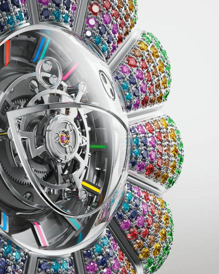 takashi murakami & hublot present MP-15 watch with central tourbillon ...