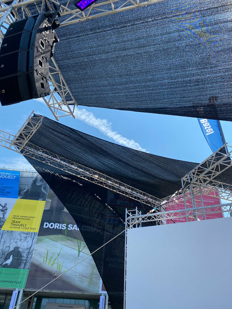 latifa echakhch's music festival invites all to the messeplatz at art ...