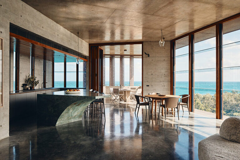 climate-resilient great barrier reef house by JDA takes cues from ...