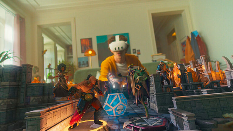 meta reveals quest 3 VR headset with higher resolution mixed reality ...