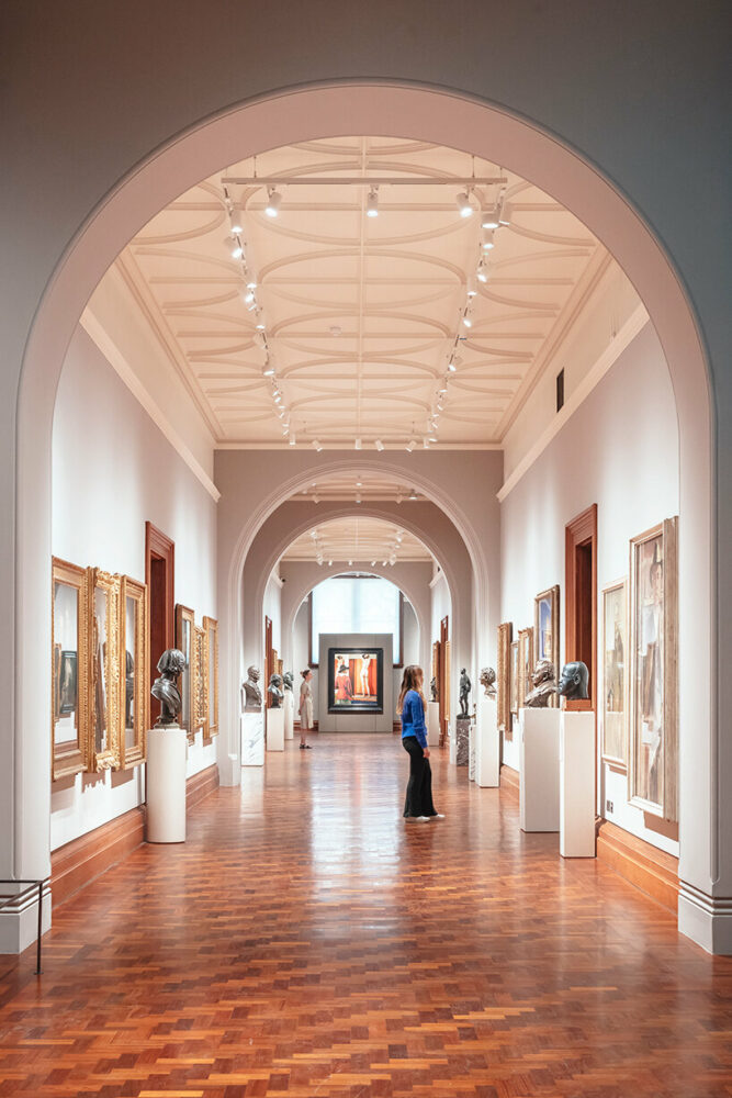 national portrait gallery in london welcomes visitors to its fully ...