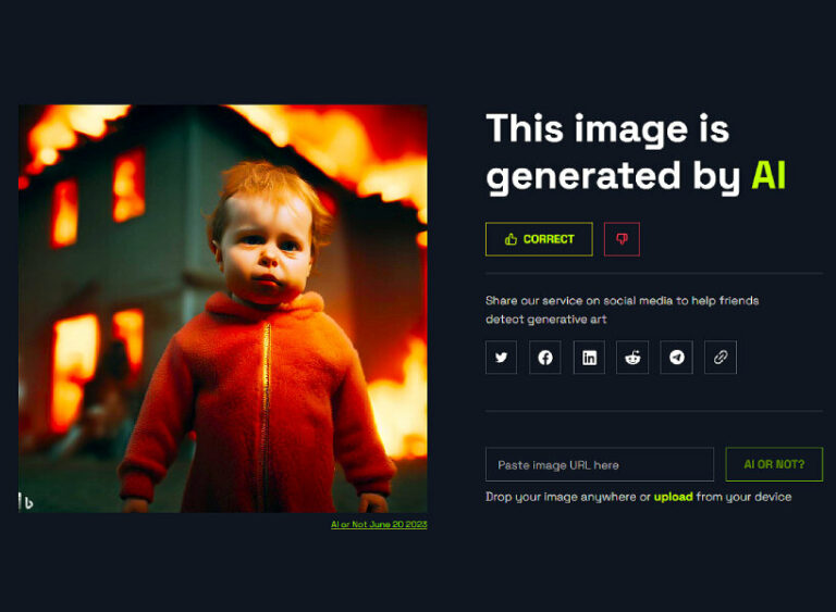 AI or not? new web tool detects artificial intelligence images in less ...