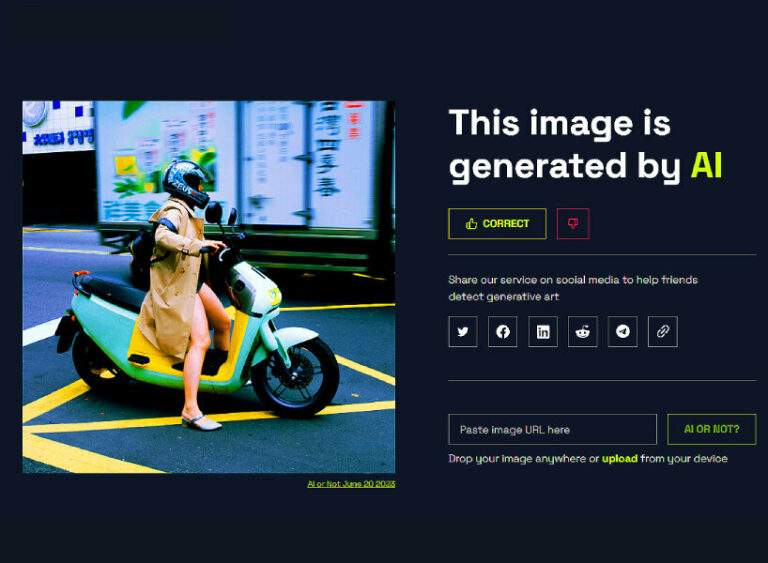 AI or not? new web tool detects artificial intelligence images in less ...