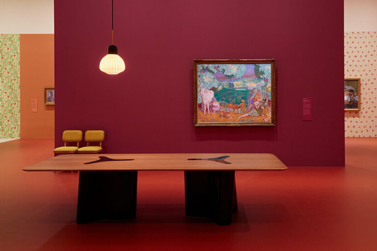 india mahdavi honors pierre bonnard's works in NGV scenography