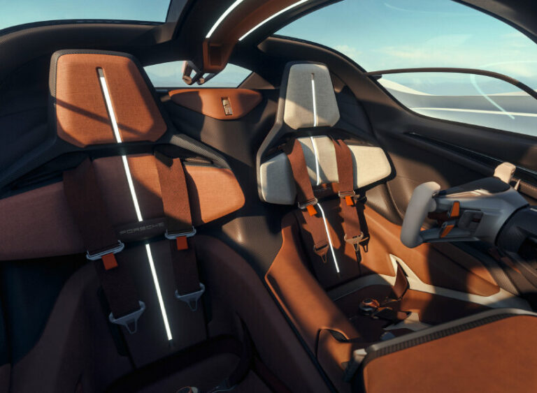 porsche unveils 'mission X', its fastest road-legal electric hypercar ...