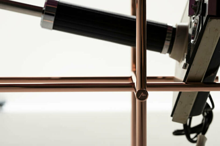 ryosuke harashima repurposes 1960s fans as eccentric tables