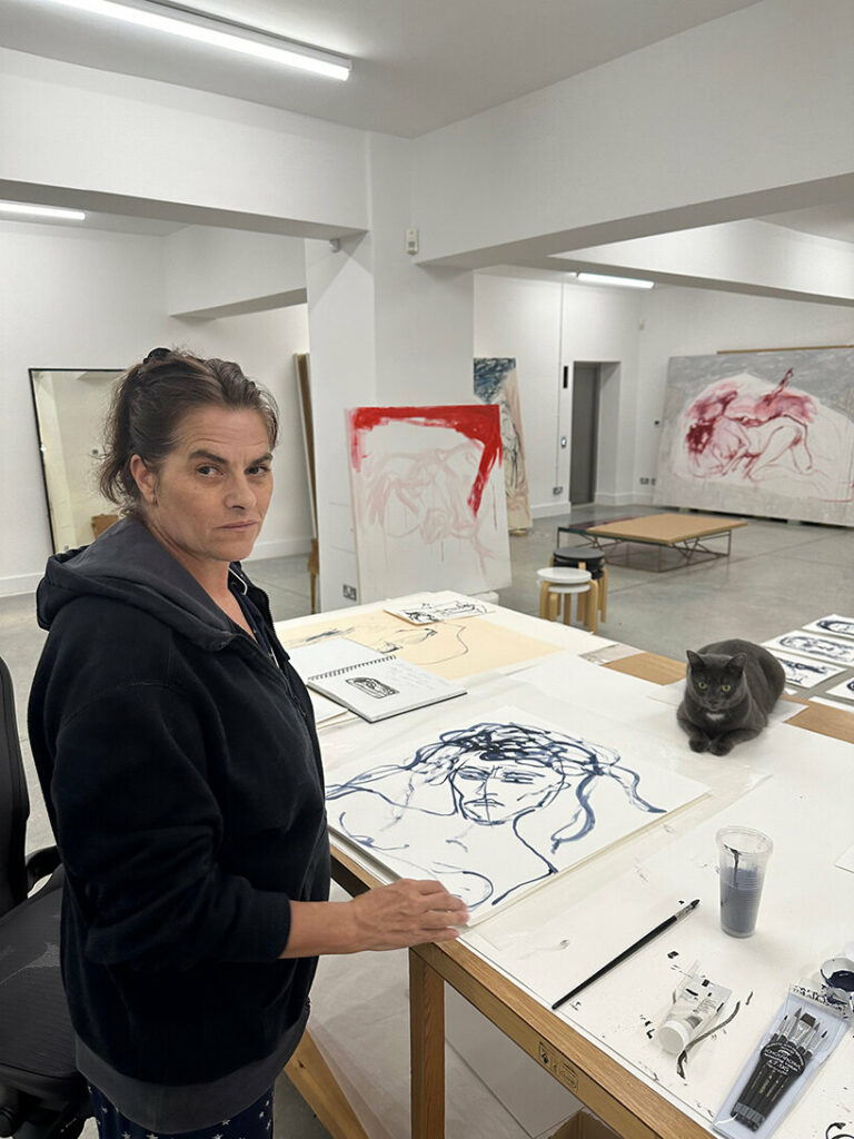 tracey emin carves women portraits for NPG's new doors in london