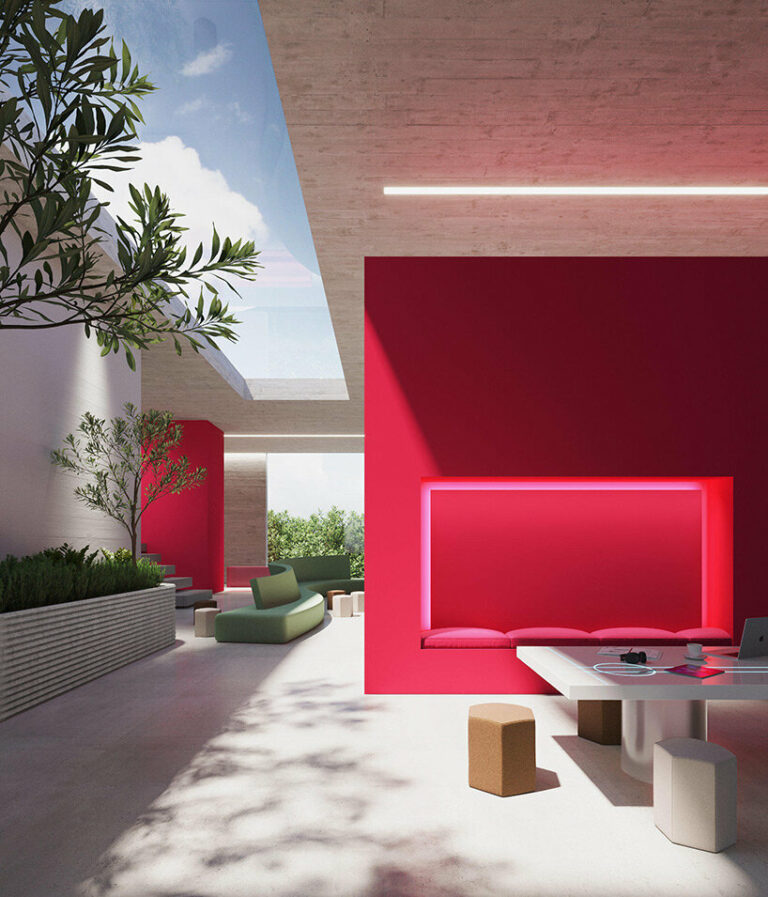ultrafabrics ignites interior design with pantone's color of the year ...