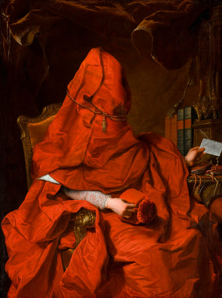 volker hermes's hidden portraits explore historical fashion through ...