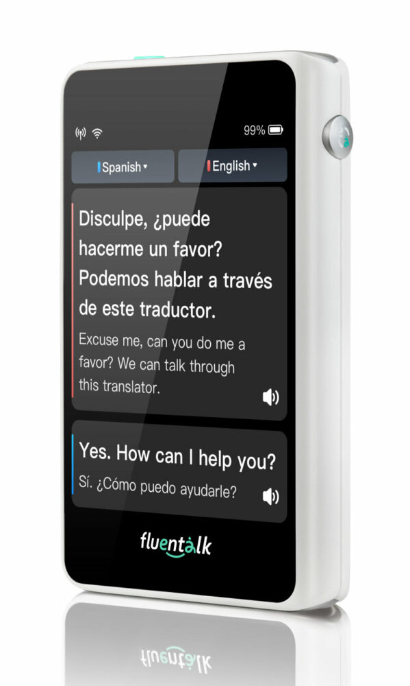 fluentalk T1 mini translator converts texts and images in 36 languages ...