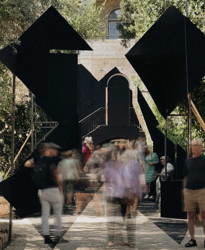 HQ architects reveal blackout project piece by piece for jerusalem ...