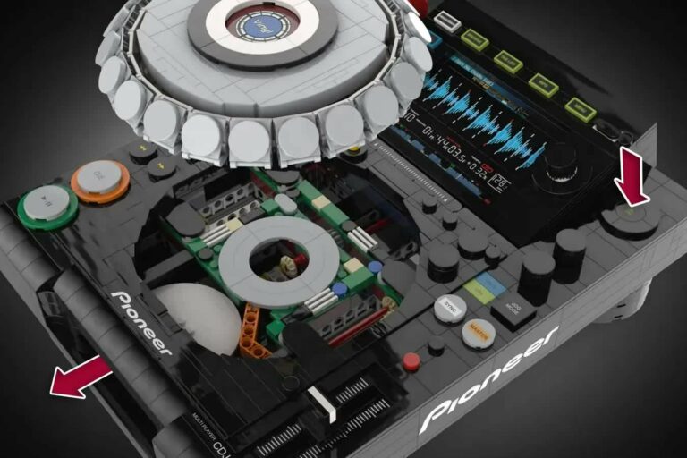 LEGO brings the beat with the pioneer CDJ 2000 nexus replica and is ...