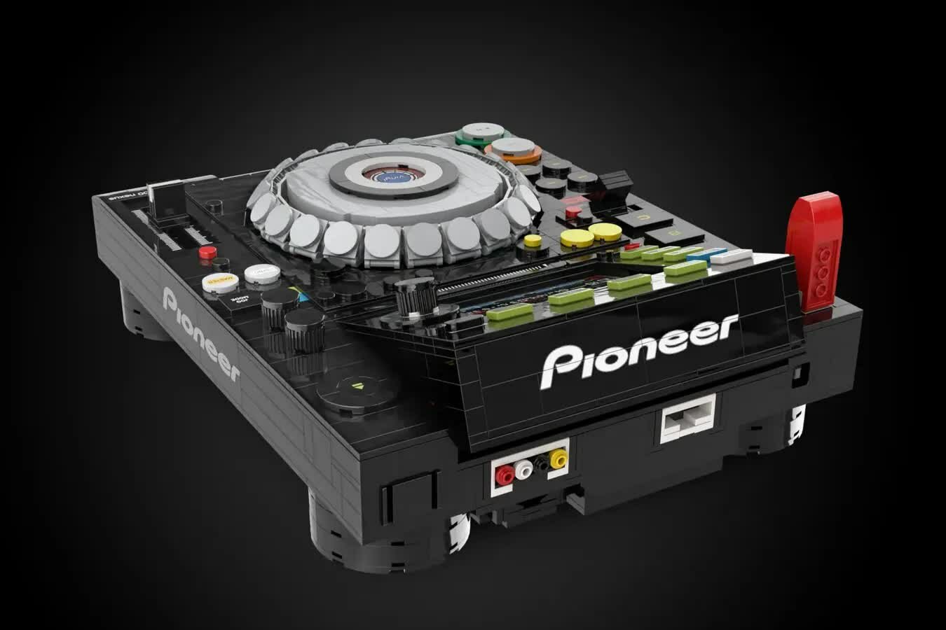 LEGO brings the beat with the pioneer CDJ 2000 nexus replica and is ...