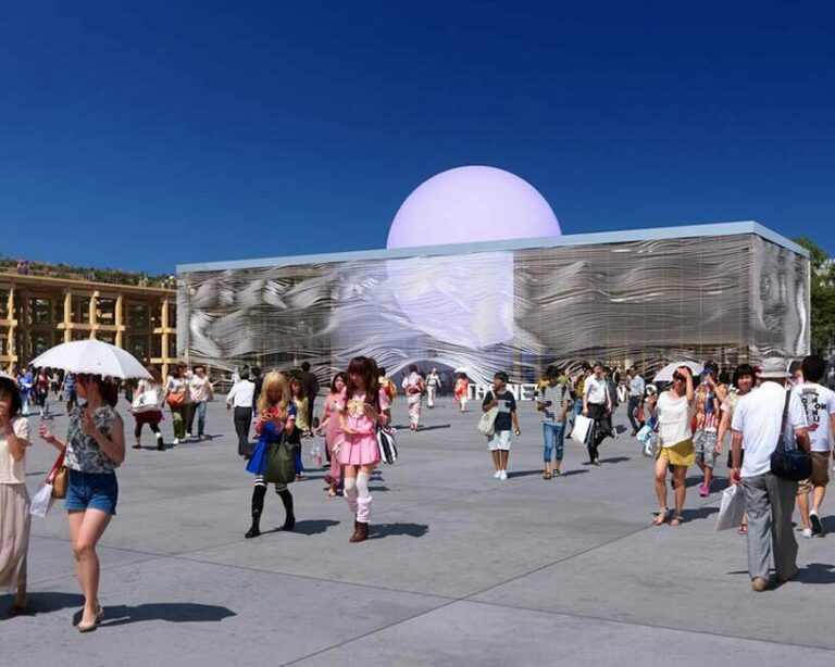 netherlands plans luminous, rippling pavilion for expo 2025 osaka