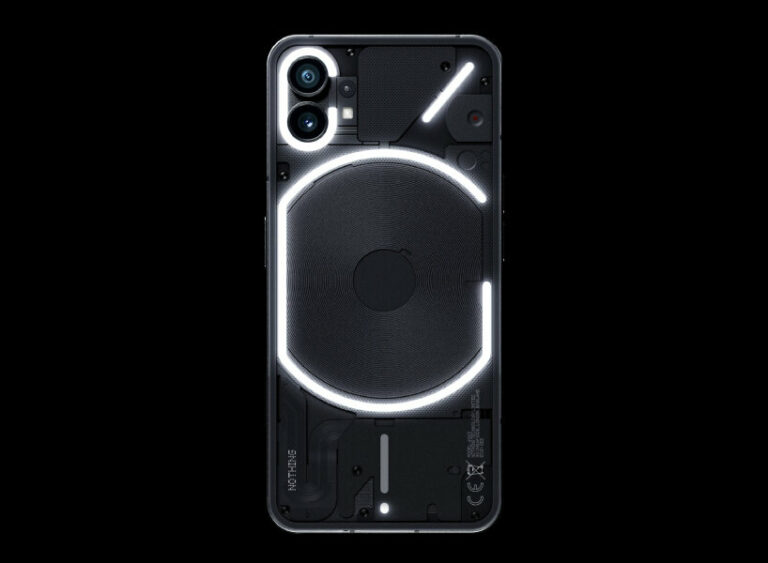 nothing phone (2) shows machinery and adaptable glyph interface