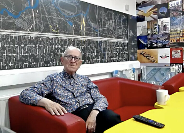 sir peter cook on his latest exhibition & widening the city vocabulary