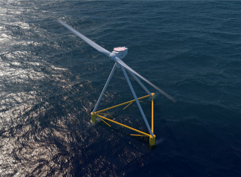 pyramidic offshore X1 wind turbine moves toward the air's direction to ...