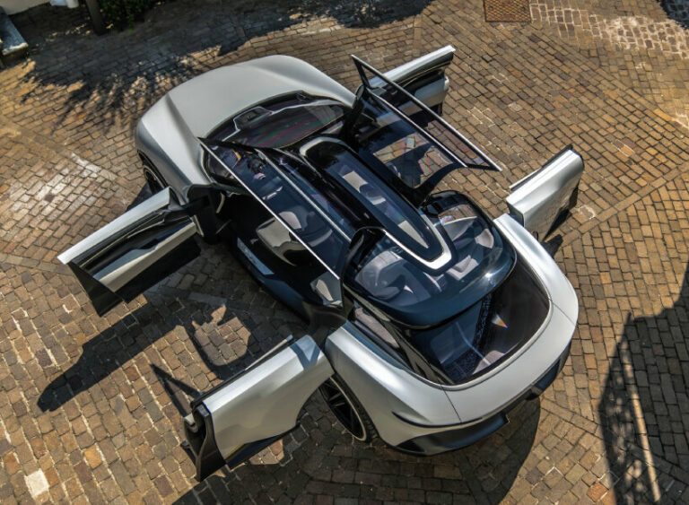 automobili pininfarina unveils electric luxury vehicle 'PURA vision ...