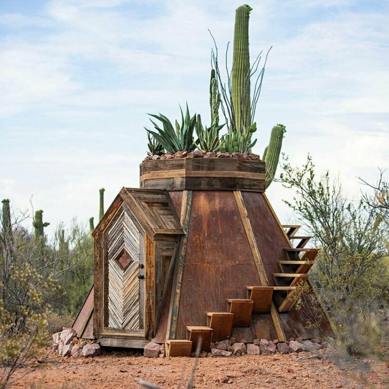 into the woods or out in the desert, how cabins employ unique forms to ...