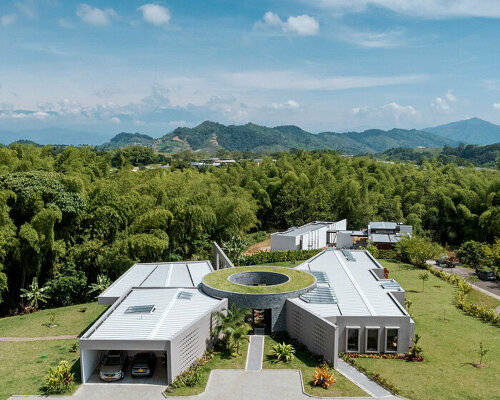 HGR arquitectos designs building with circular courtyard as new housing ...