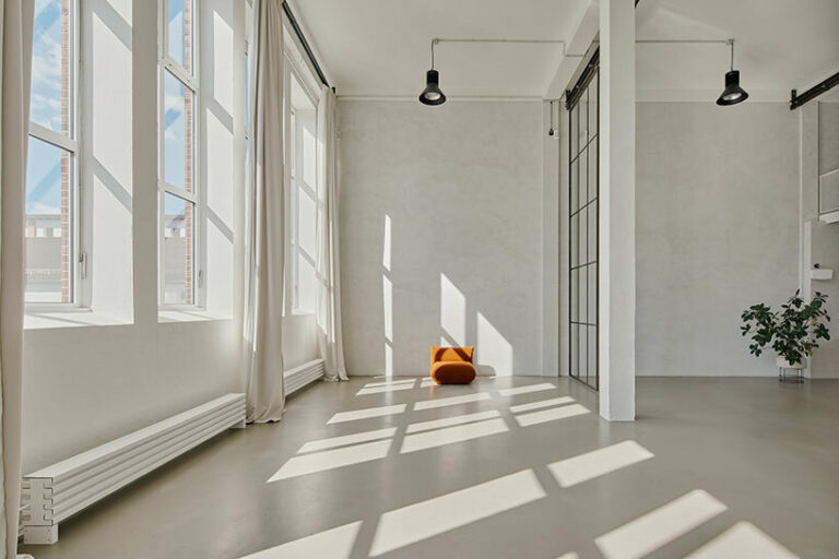 inside the minimalist interior of kju.studio, captured by david altrath