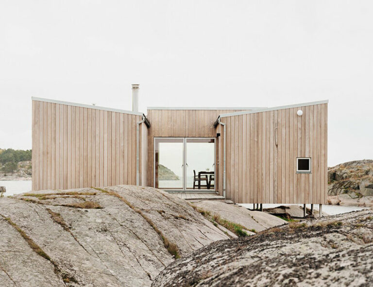 into the woods or out in the desert, how cabins employ unique forms to ...