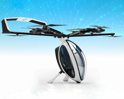 VTOL axion can transform into a flying racecar or air ambulance