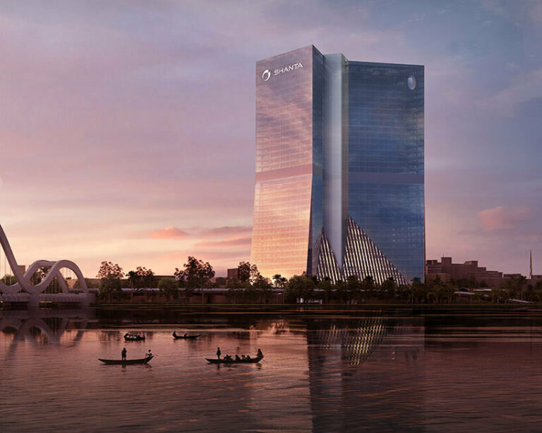 'dhaka tower' breaks ground to be OMA's first project in bangladesh