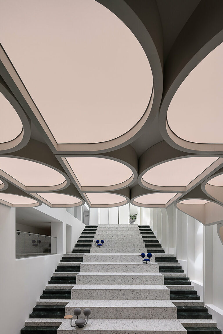 harbin creative design center in china invites peace & rhythmicity