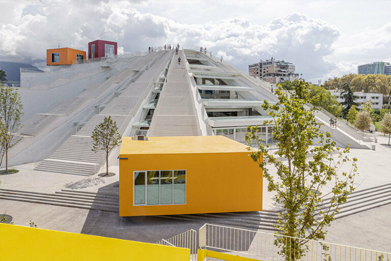 MVRDV's 'pyramid of tirana' turns former communist monument into ...