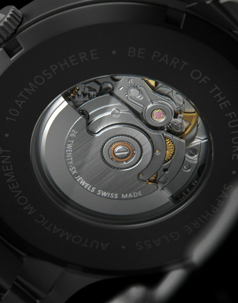 titanium watch with real moon dust from meteorite recalls NASA's apollo ...