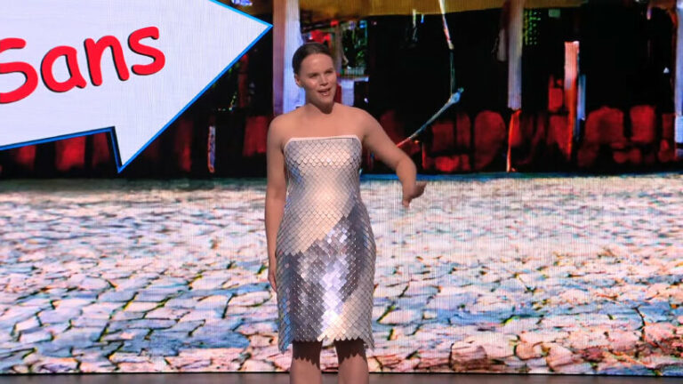 meet project primrose, adobe’s real-life interactive dress that changes ...