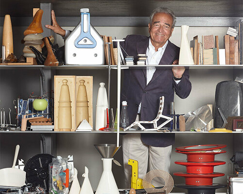 alberto meda designs modular radiator with pleated surfaces for tubes ...