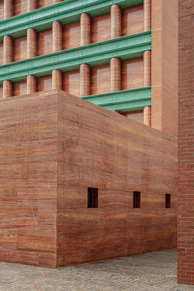 aldo rossi's hotel il palazzo in japan sees a bold transformation by uchida design