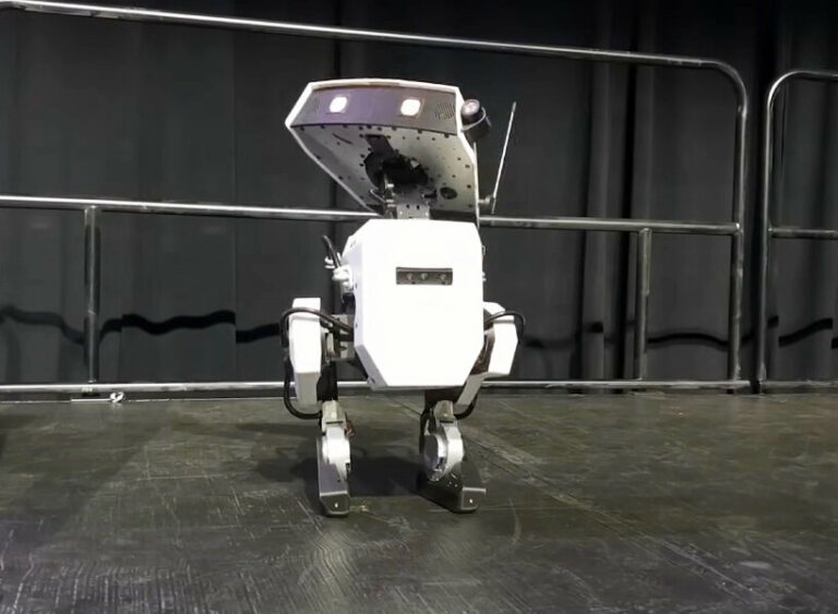 watch disney’s new two-legged robot dance, emote and follow people around