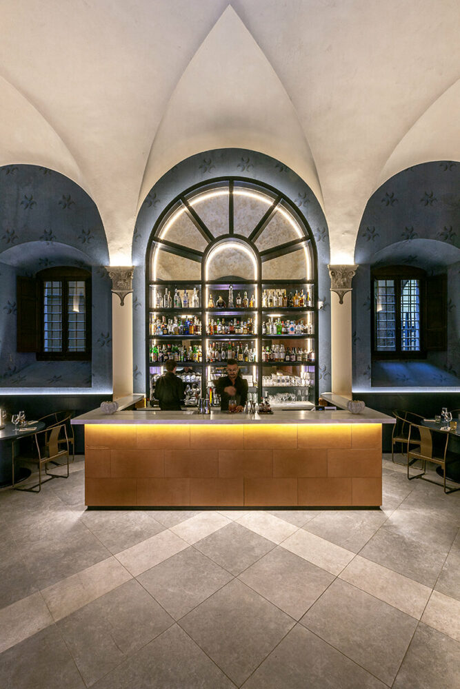 inside novembre studio's palazzo strozzi bistrò in florence