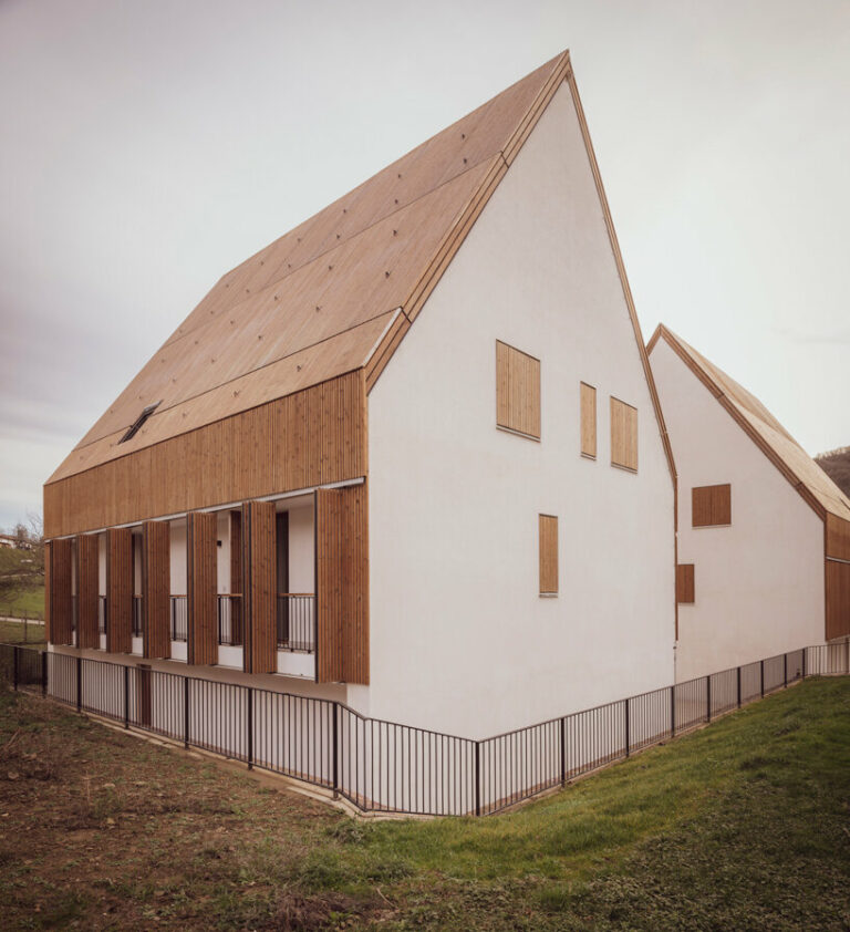 a modern take on traditional caserío farmhouses in the pristine ...