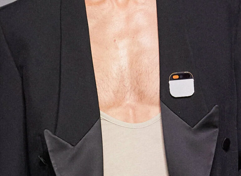 projecting smartphone humane AI pin marks commercial debut at coperni ...