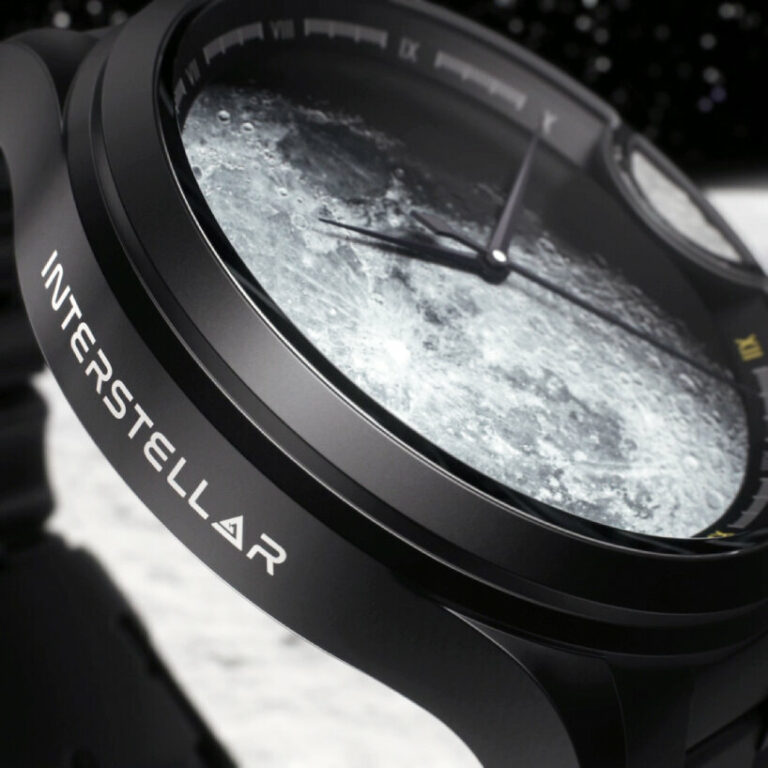 titanium watch with real moon dust from meteorite recalls NASA's apollo ...