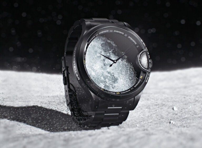 titanium watch with real moon dust from meteorite recalls NASA's apollo ...