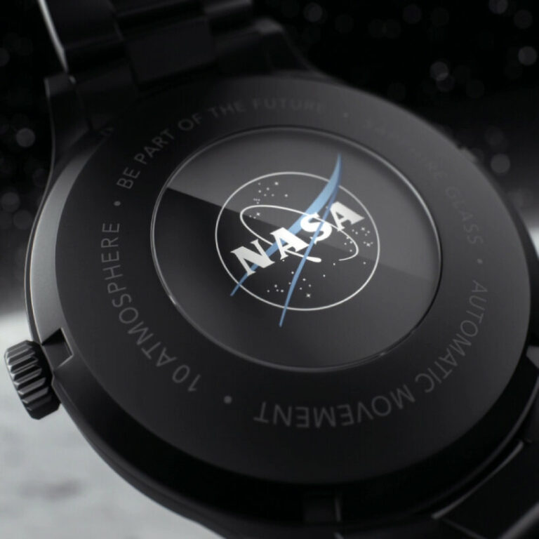 titanium watch with real moon dust from meteorite recalls NASA's apollo ...