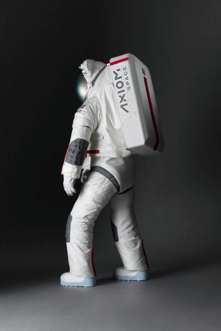 take a look at prada and axiom space’s NASA lunar spacesuits for artemis III moon mission