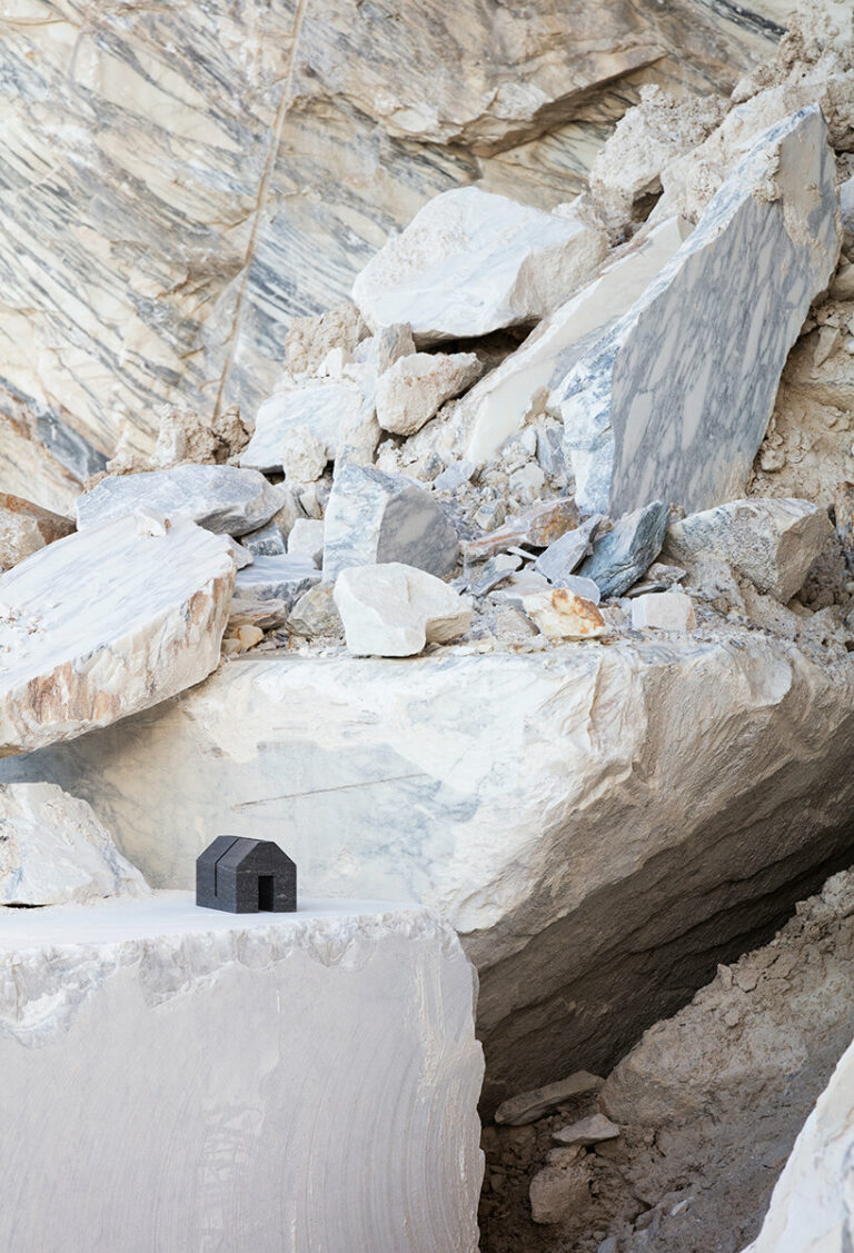 from marble quarry to showroom, designboom sets foot into salvatori's ...