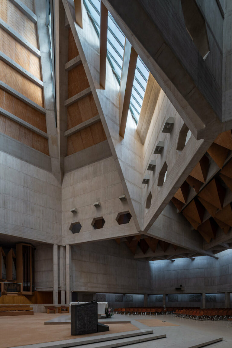 ste murray captures bristol's modernist clifton cathedral on its 50th