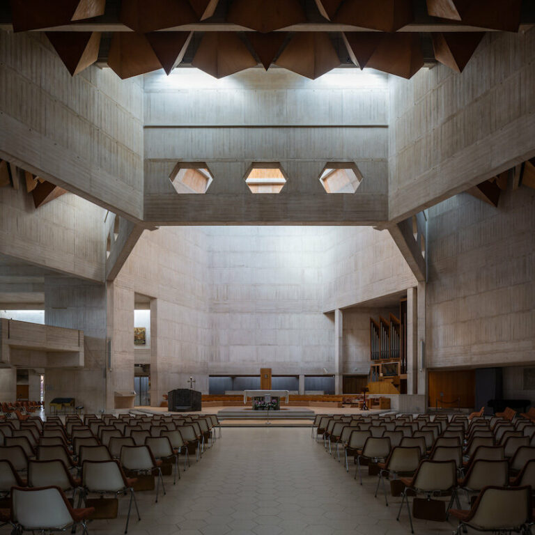 ste murray captures bristol's modernist clifton cathedral on its 50th